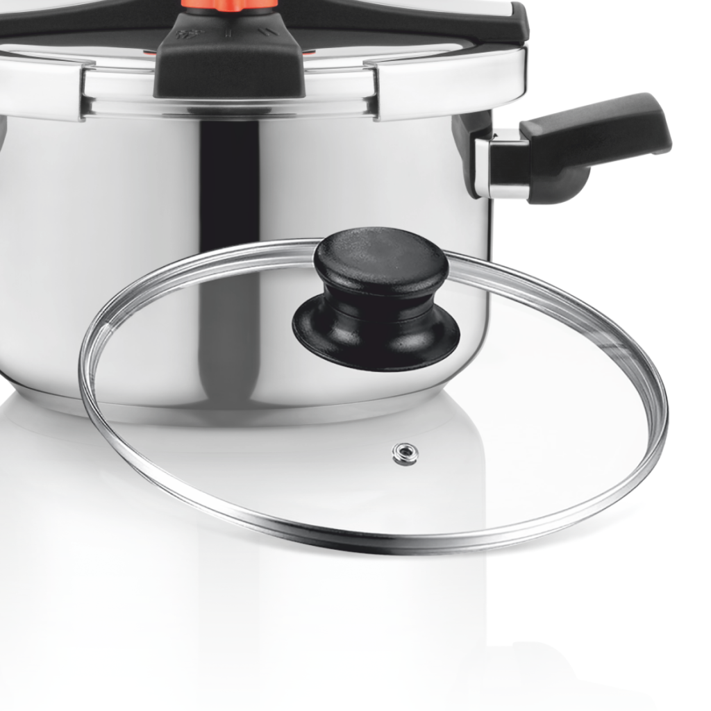 Pressure Cooker HAEGER Easy Cooker 2 in 1 - Diameter 22 cm, 6 Litres ...