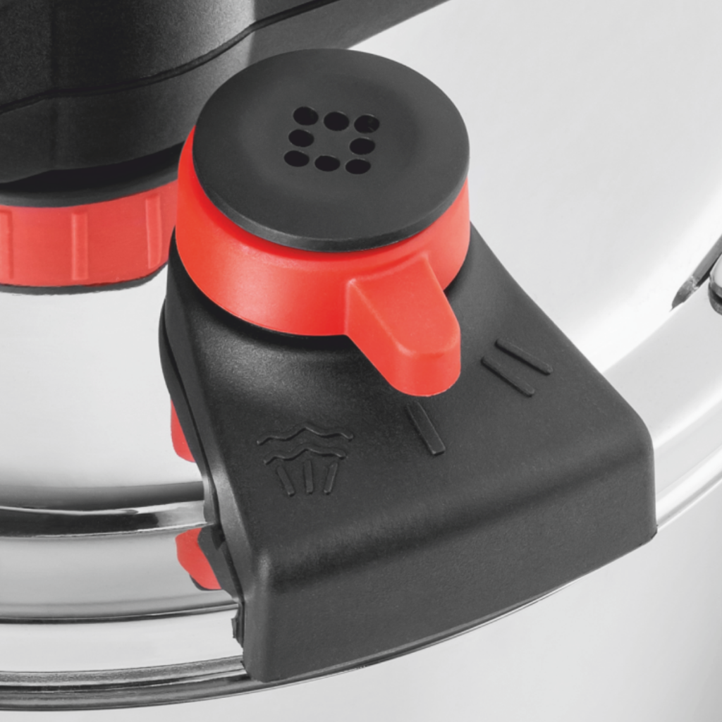 Pressure Cooker HAEGER Easy Cooker 2 in 1 - Diameter 22 cm, 6 Litres ...