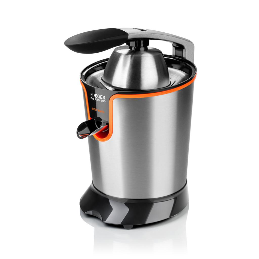 Citrus Juicer HAEGER Pro Juice 600 - 600W in stainless steel - HAEGER ...