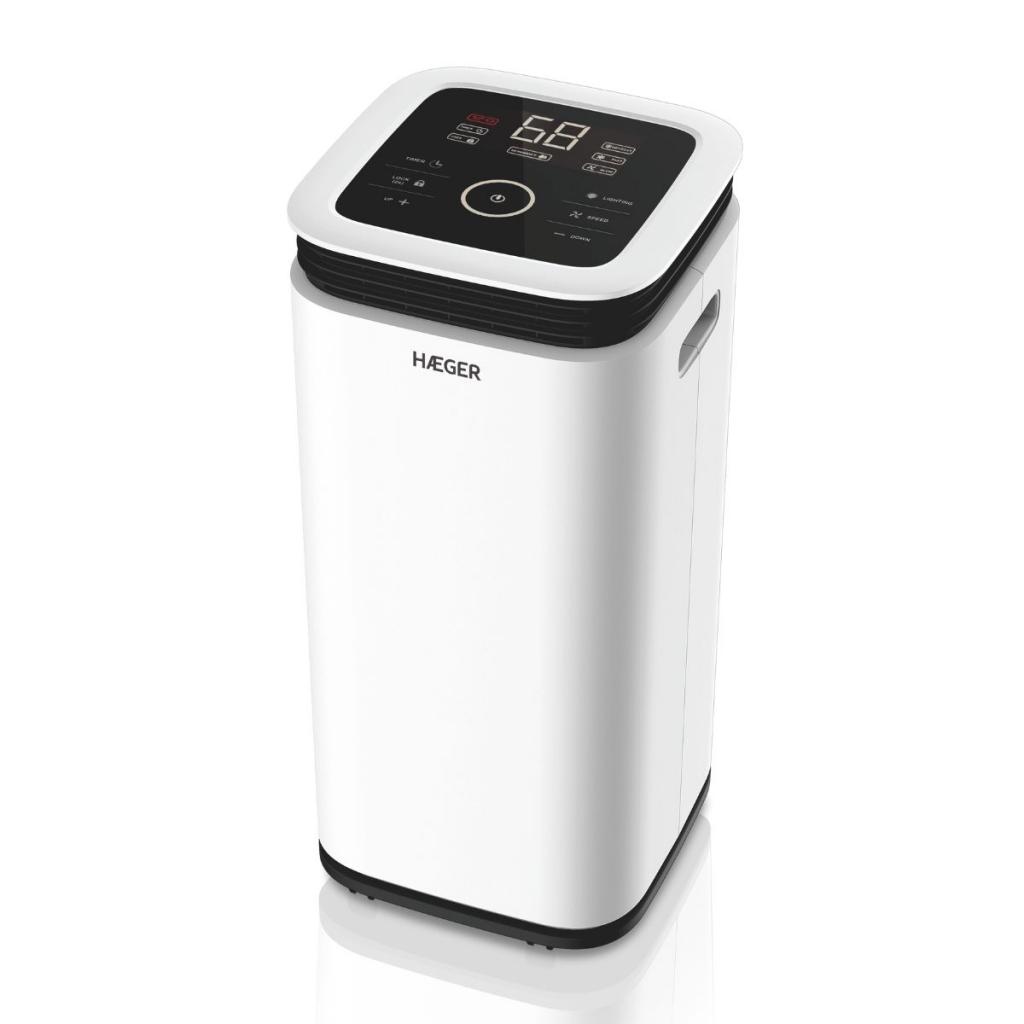 Digital Dehumidifier HAEGER Digi Desumini 16 - 16L/day, 245W, 30m2 ...