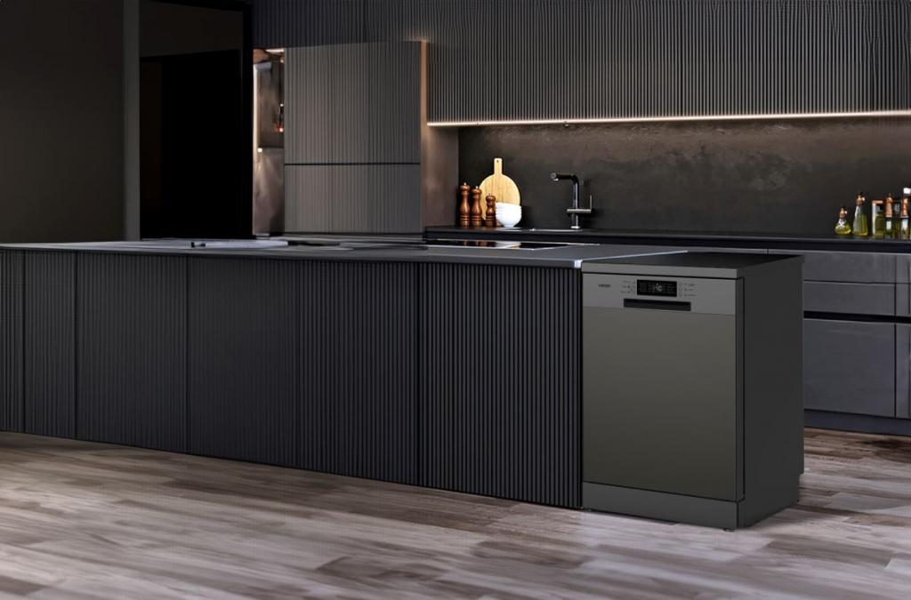 Dishwasher HAEGER DW-S8P.004A - 13 Sets, 60 cm, Class E, Grey - HAEGER ...