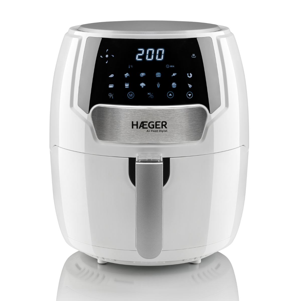 Air Fryer HAEGER Air Feast Digital White - 4.2L - HAEGER Home Appliances