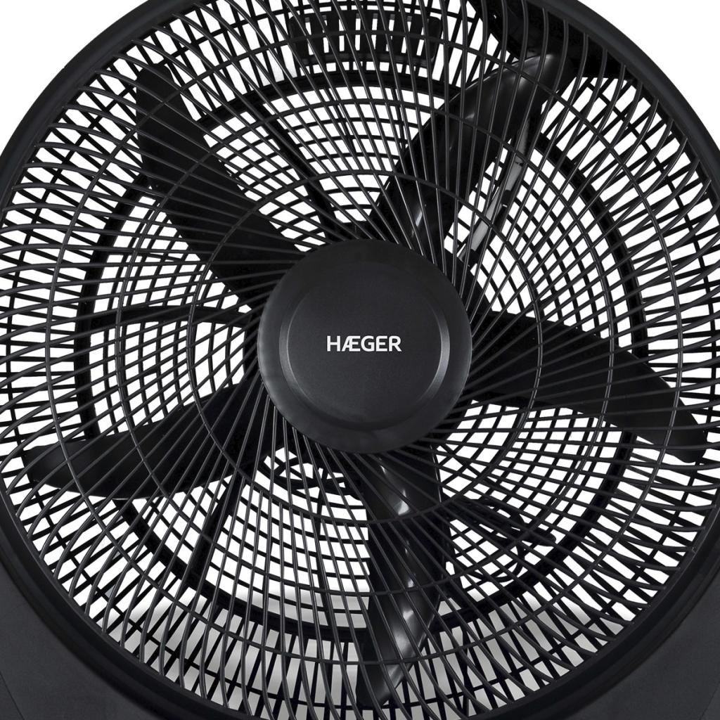 Semi-Industrial Floor Fan HAEGER Hover Wind - 50cm, 90W, 3 Speeds ...