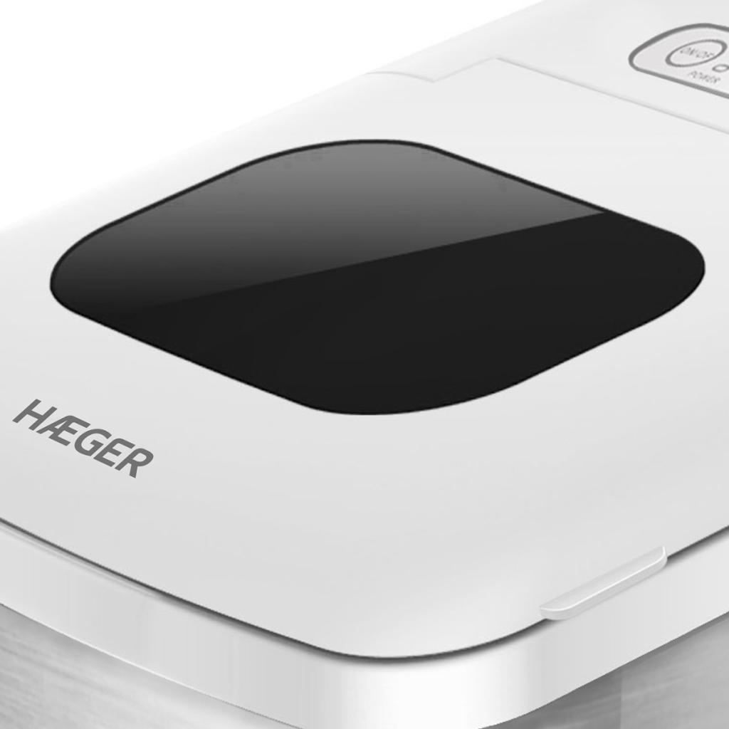 Ice Maker HAEGER Pure Ice Inox - 12kg/24h, Carrying handle - HAEGER ...