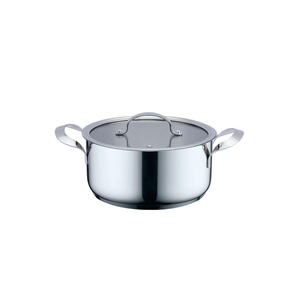 Stainless Steel Pot HAEGER Inox Pot 18H - Diameter 18cm - HAEGER Home ...
