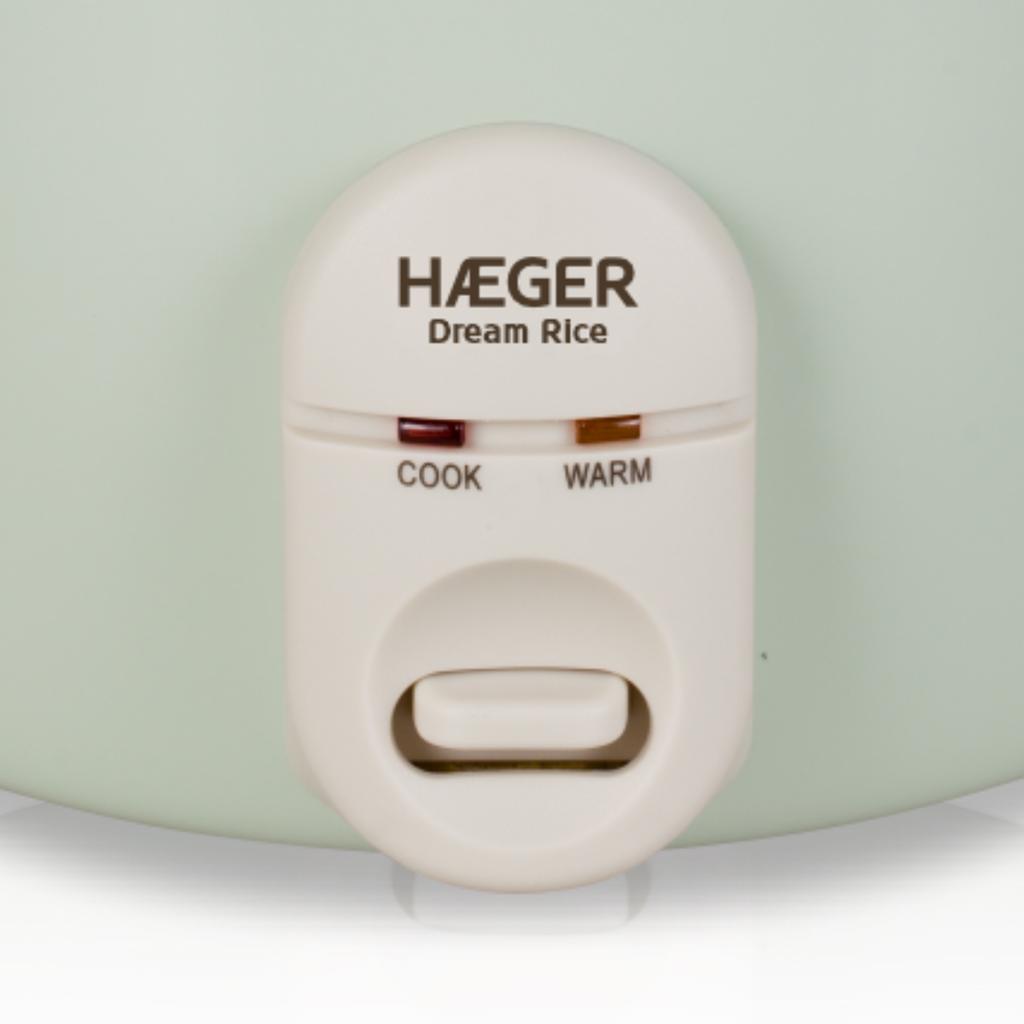 Electric Rice Cooker HAEGER Dream Rice - 1.8 L, 700W - HAEGER Home ...