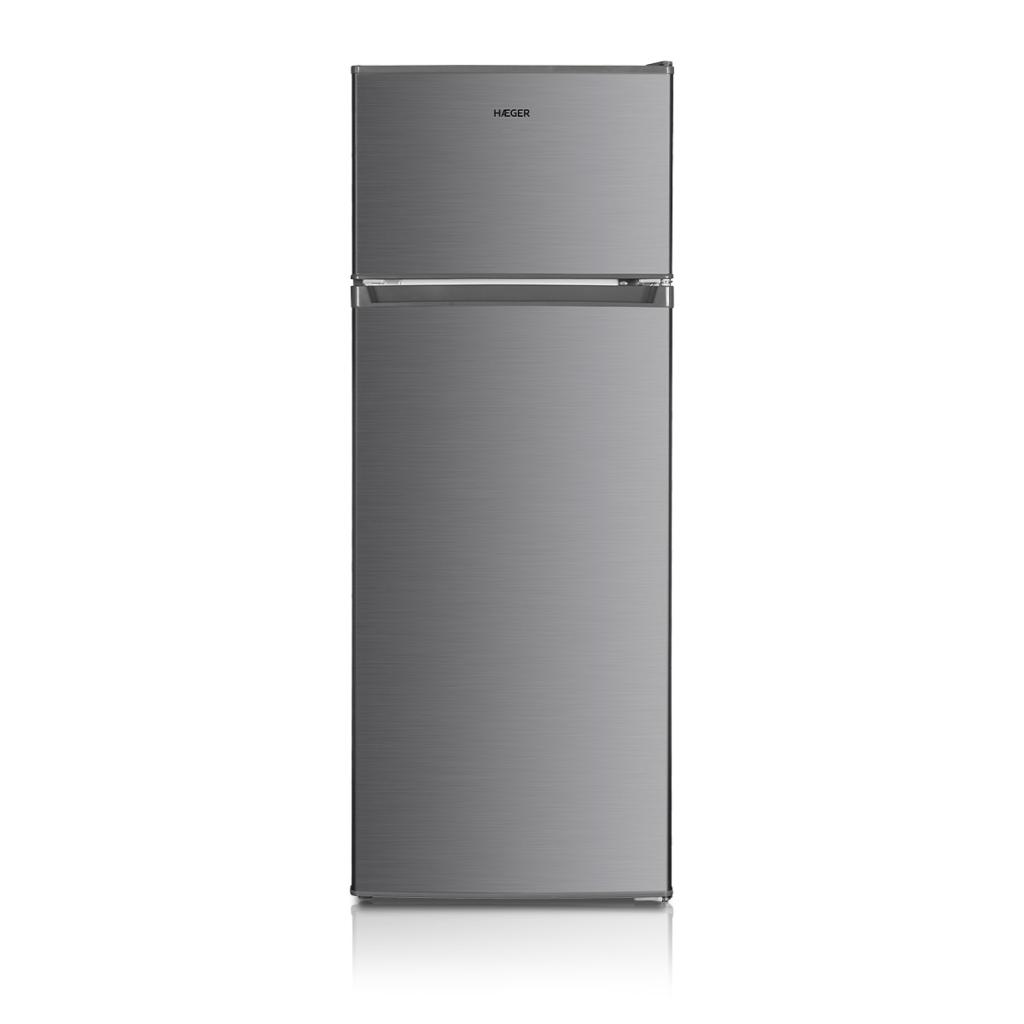 Refrigerator with Top Freezer HAEGER 220 - 206L, 55 cm, Grey - HAEGER ...