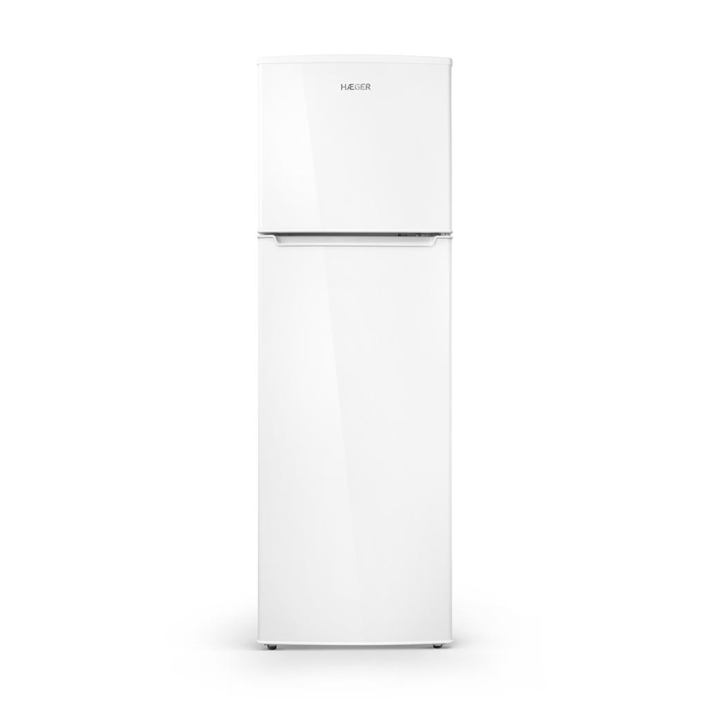 Refrigerator with Top Freezer HAEGER North Pole 260- 244 Litres, White ...