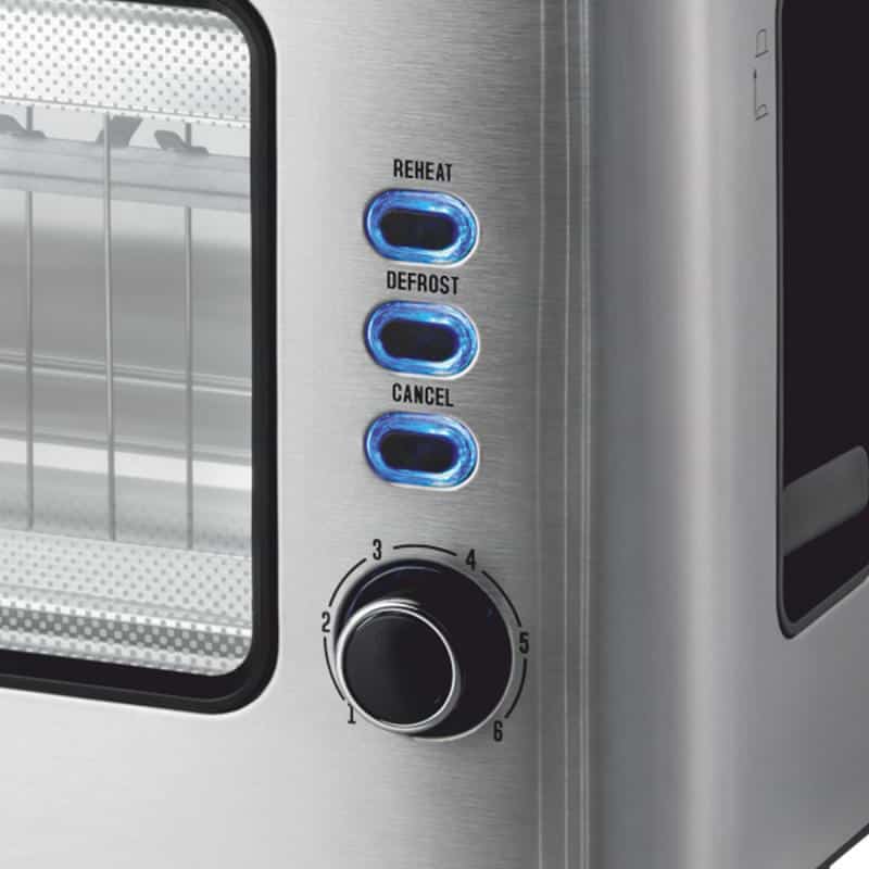 Toaster with Easy View Window HAEGER Window - 1000W - HAEGER Home ...