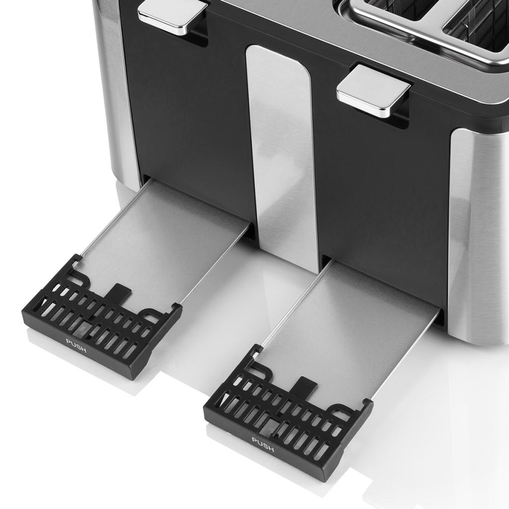 Toaster HAEGER Toast - 4 Openings, 1700W, Stainless Steel - HAEGER Home ...