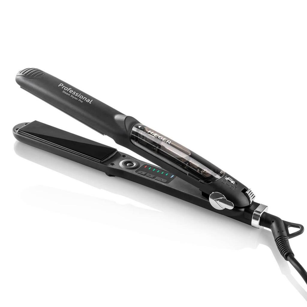 Hair Straightener HAEGER Steam Styler Pro - Steam System, Titanium ...
