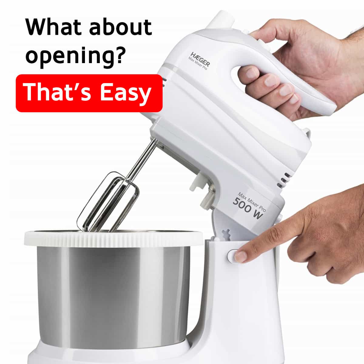 HÆGER MAX MIXER PRO – 500W – HAEGER Home Appliances